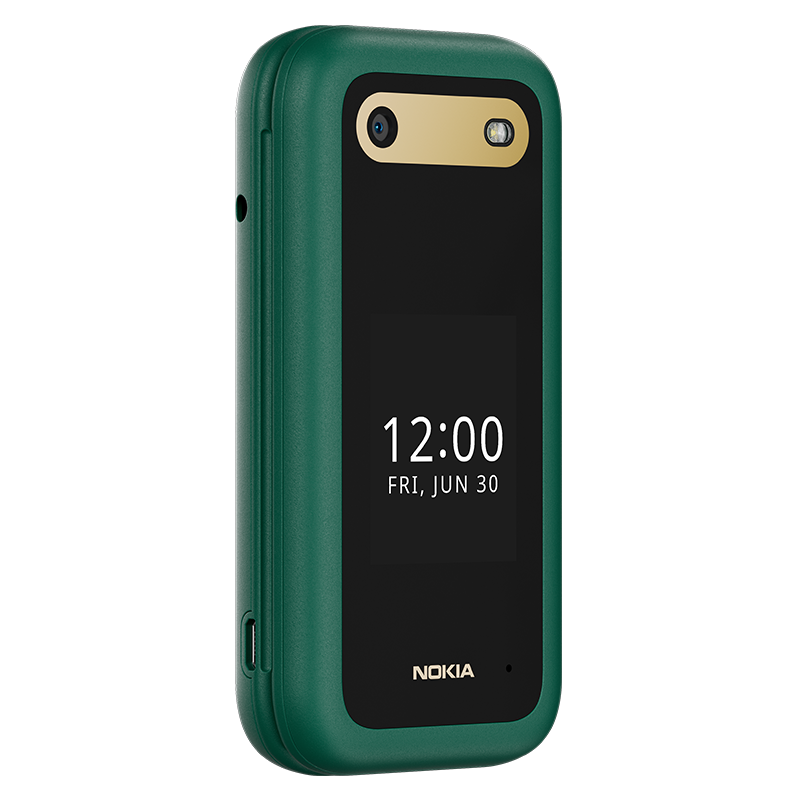 Telefon NOKIA 2660 4G DUAL SIM Zielony| Sklep Internetowy Diliho